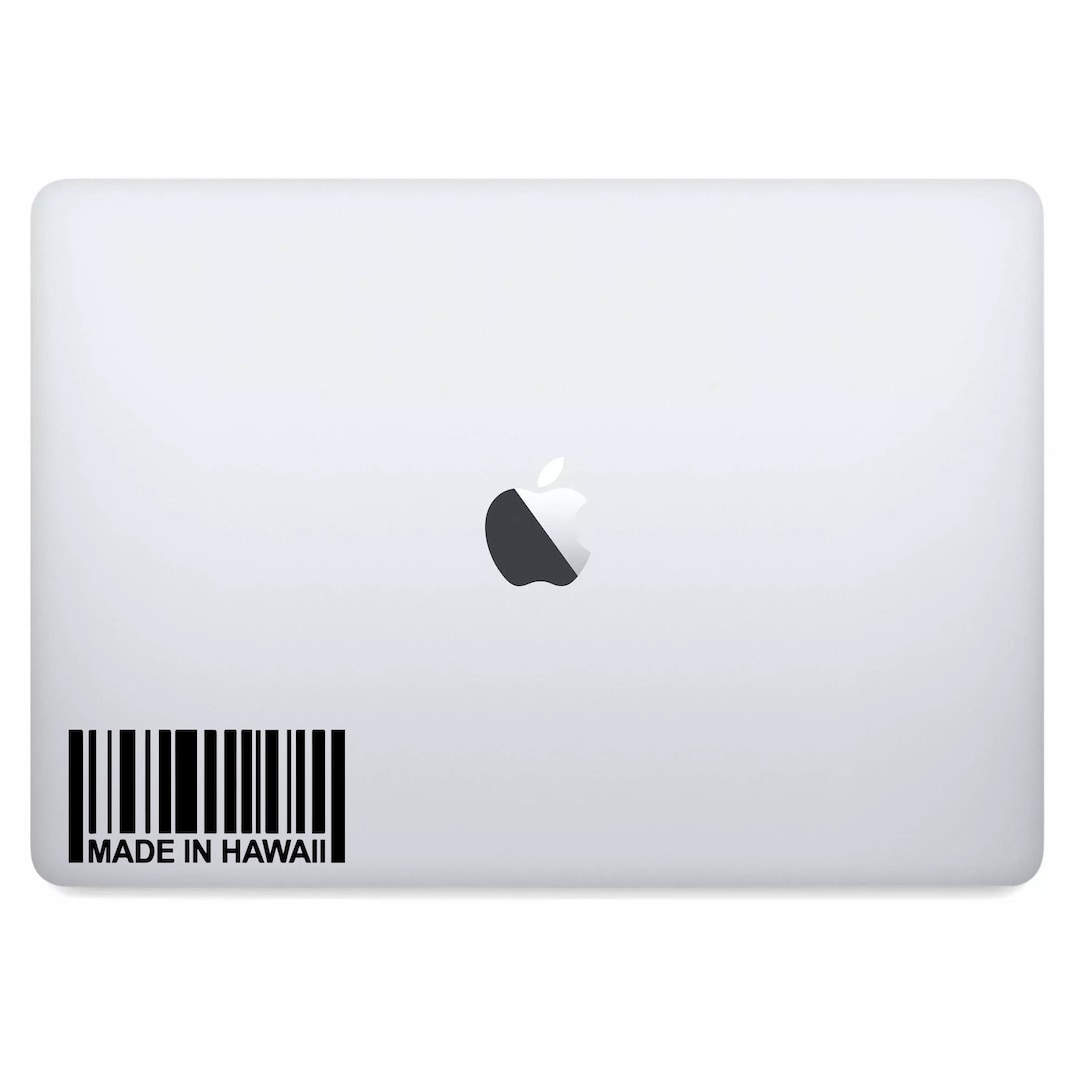 Made in Hawaii Sticker HI Vinyl Sticker Barcode Car Laptop Sticker - Etsy