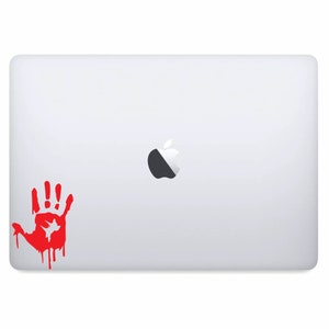 Bloody Handprint Decal Bloody Hand Decal Halloween Car Decal - Etsy