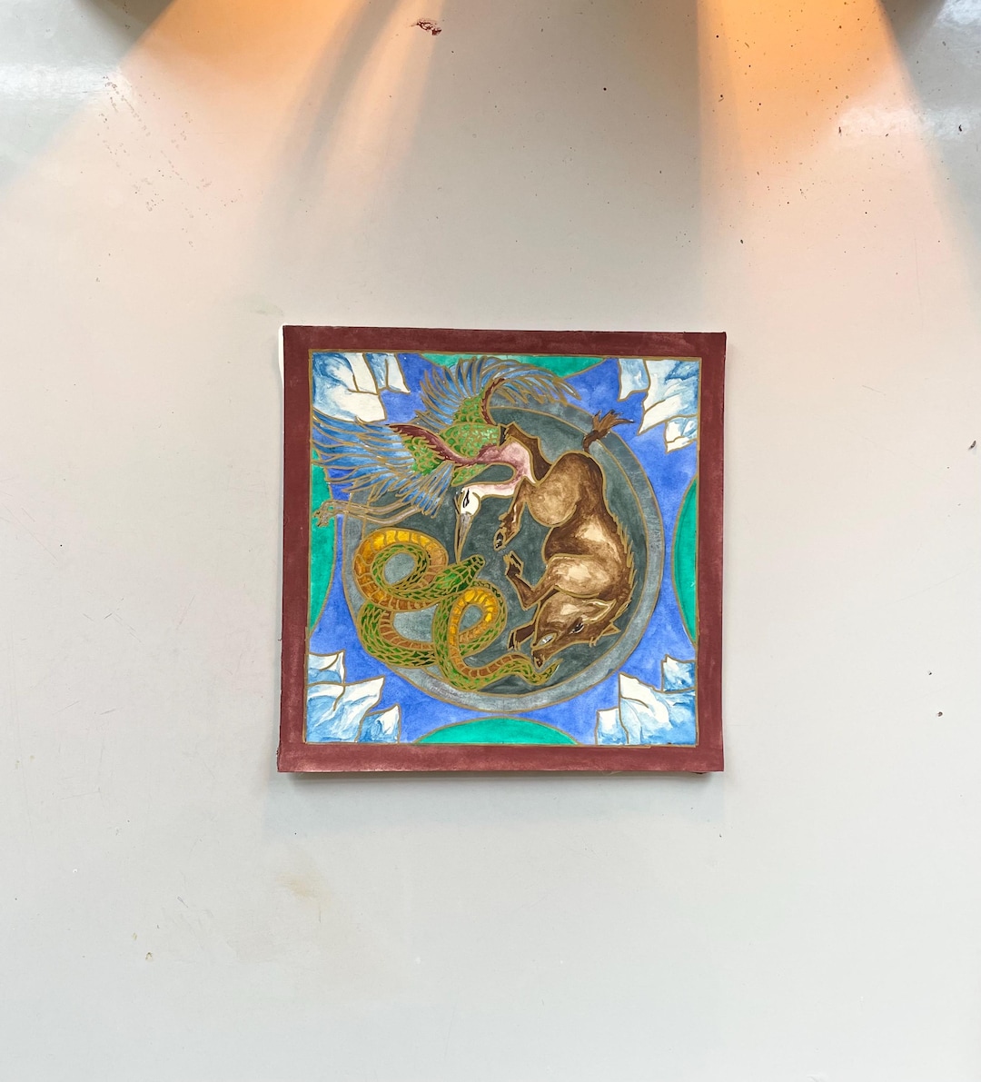 Three Poisons of the Buddhist Wheel of Life (bhavacakra) - Etsy