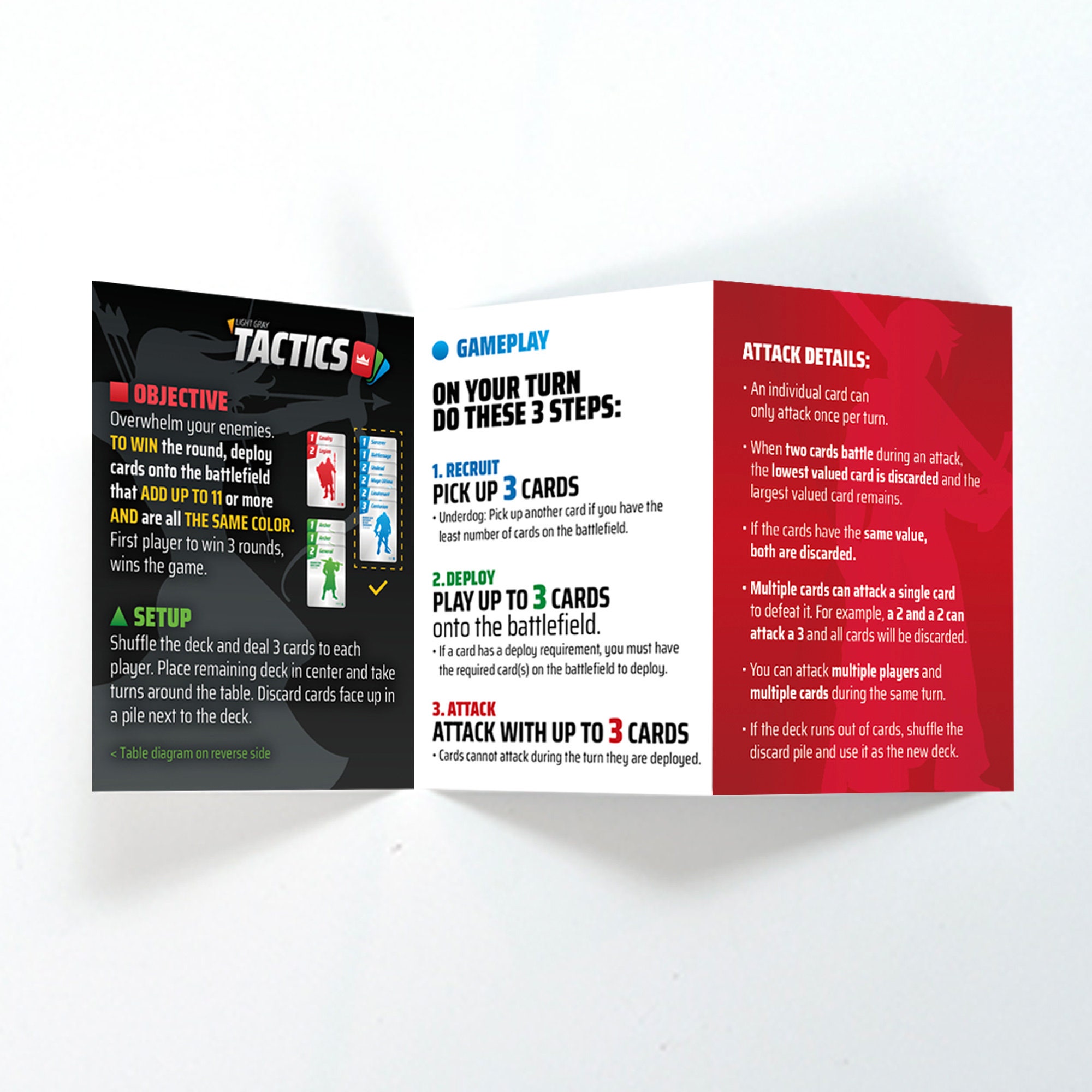 LG TACTICS Strategy Card Game - Etsy