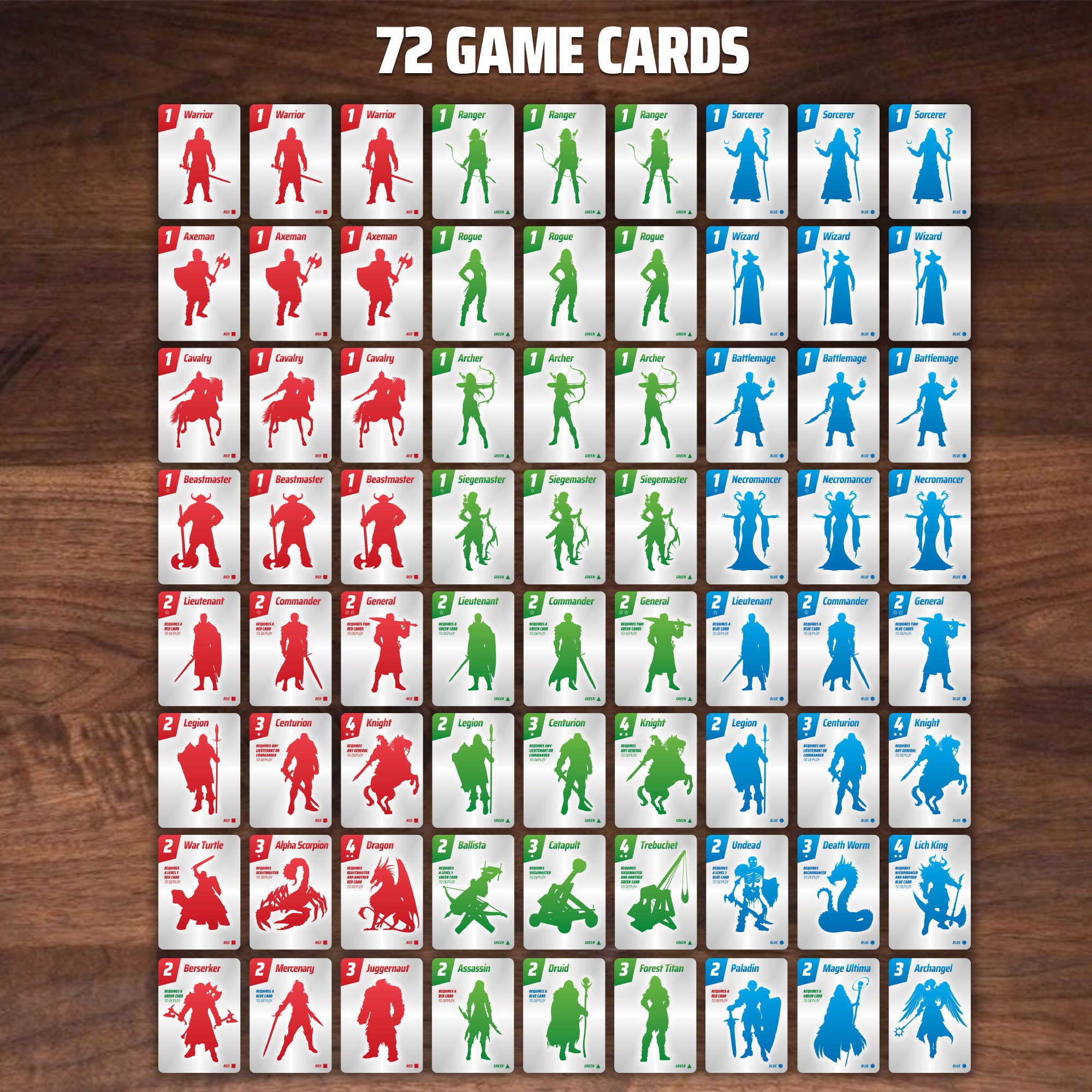LG TACTICS | Strategy Card Game - Etsy