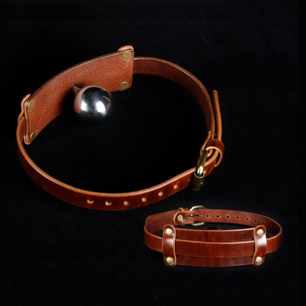 Leather Panel Gag - Etsy