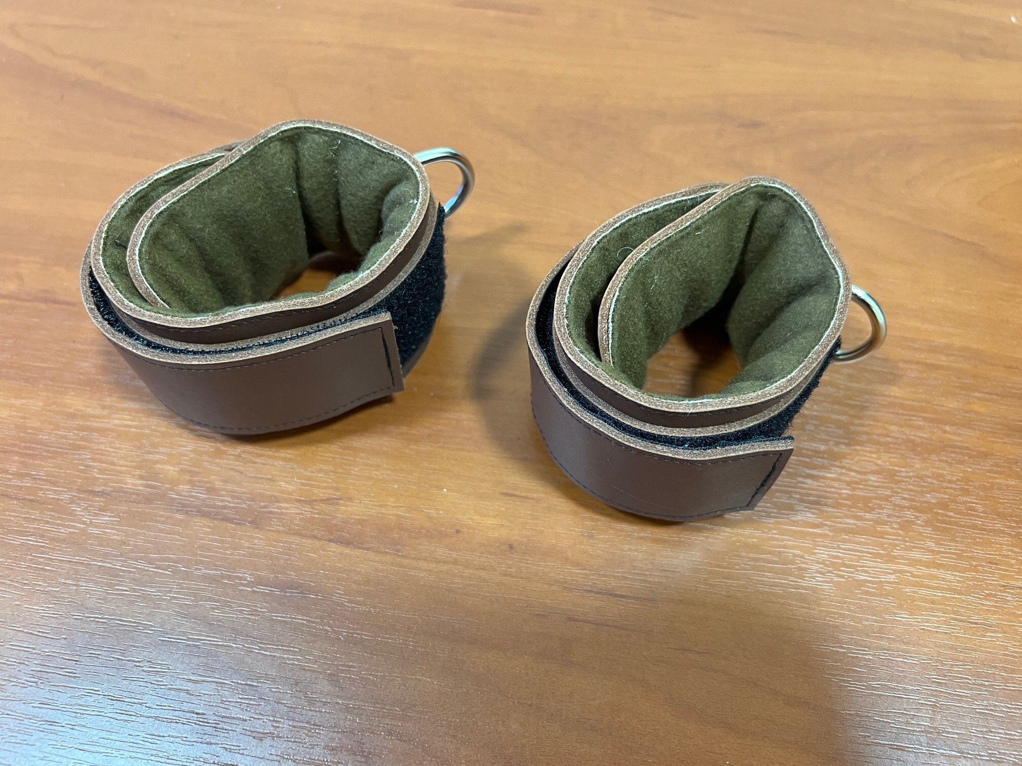 Cuffs Leather Belts Leather Wrist Suspension Cuffs, Handmade - Etsy