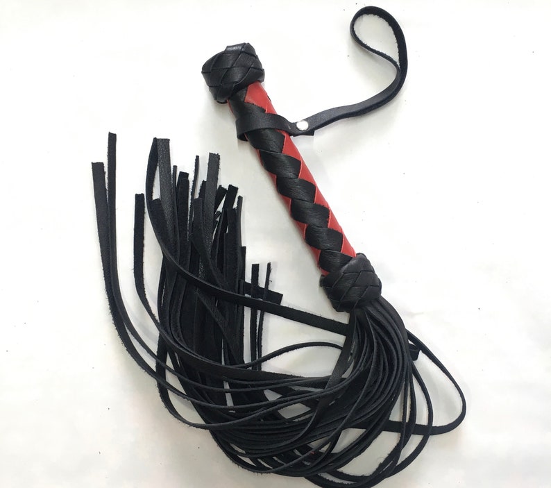 Floggers 30 Tail Leather Whips Handmade - Etsy