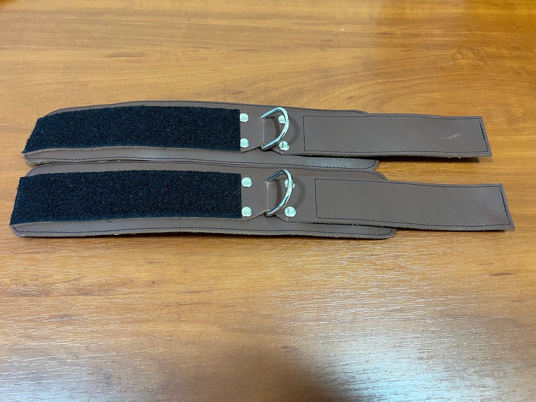 Leather Cuffs, Wrist Suspension Belts, Handmade. - Etsy