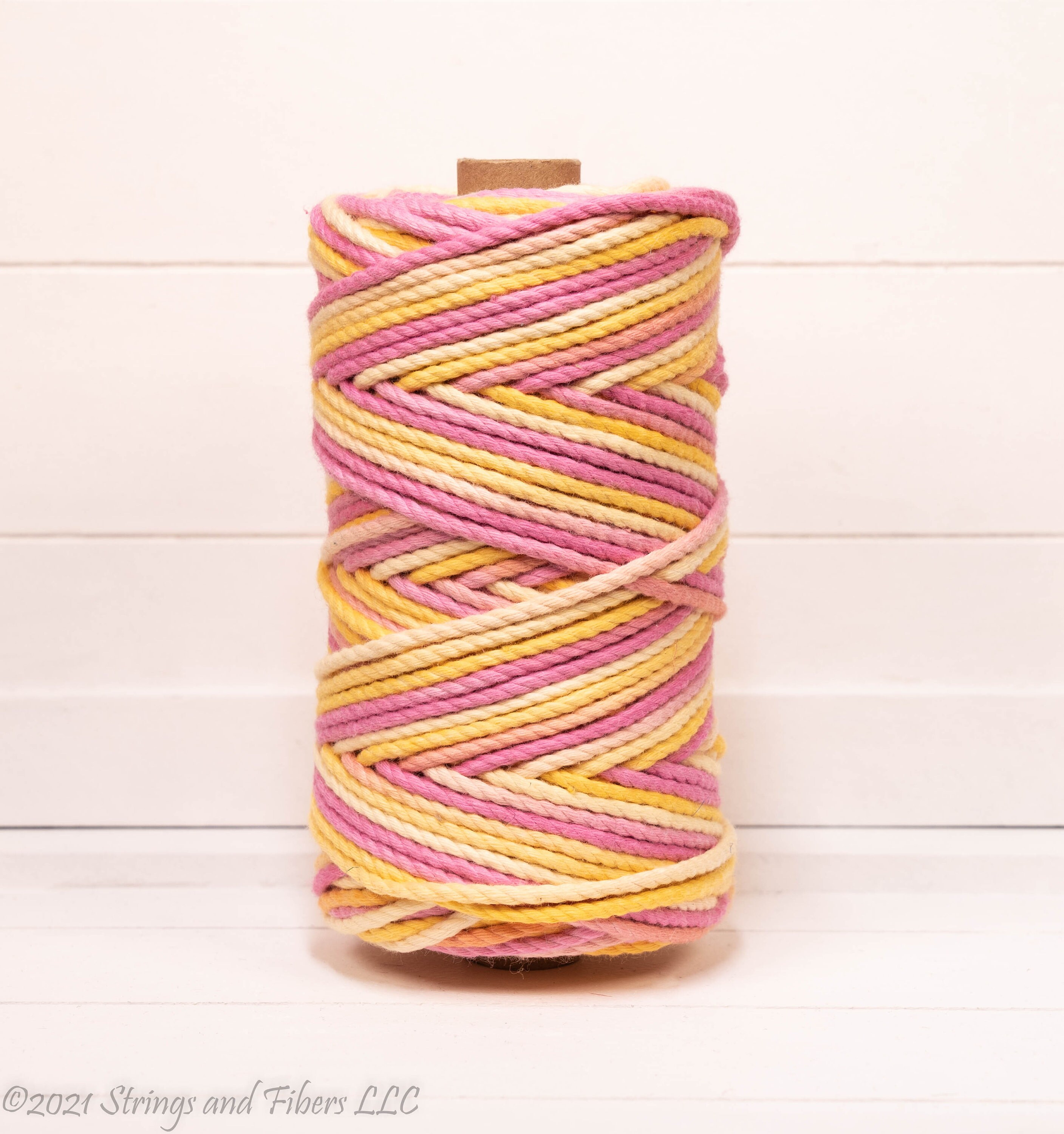 3.0MM Sunset Variegated COTTON ROPE 90 Meters to a Roll for - Etsy UK