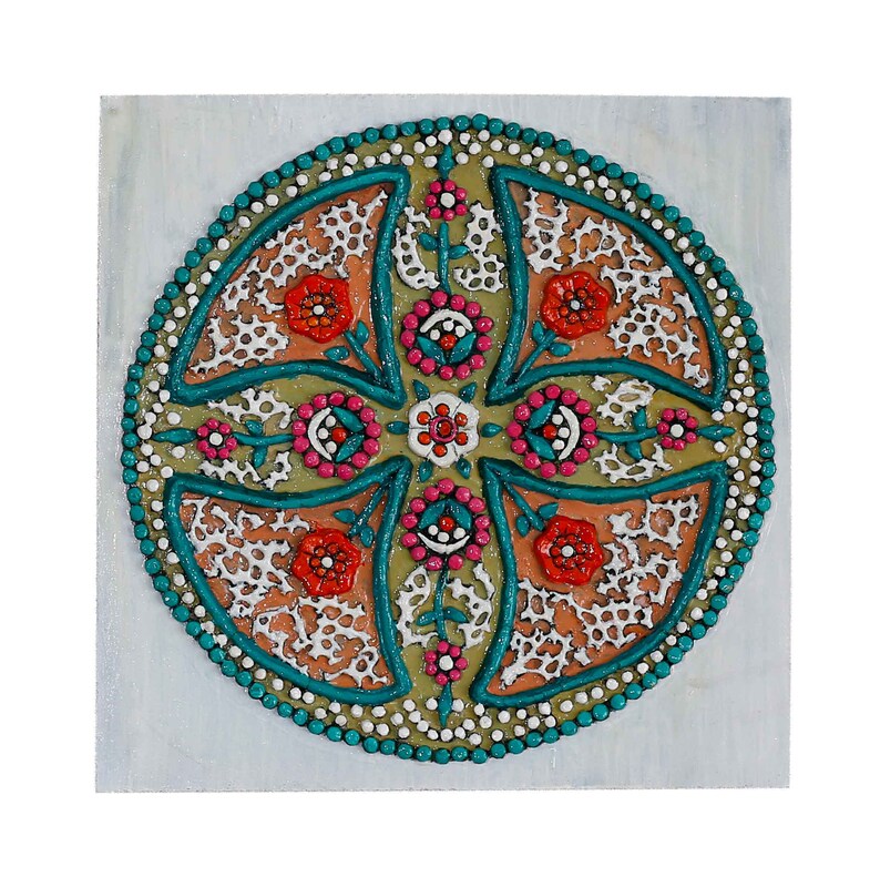 3D MANDALA CERAMIC - Etsy