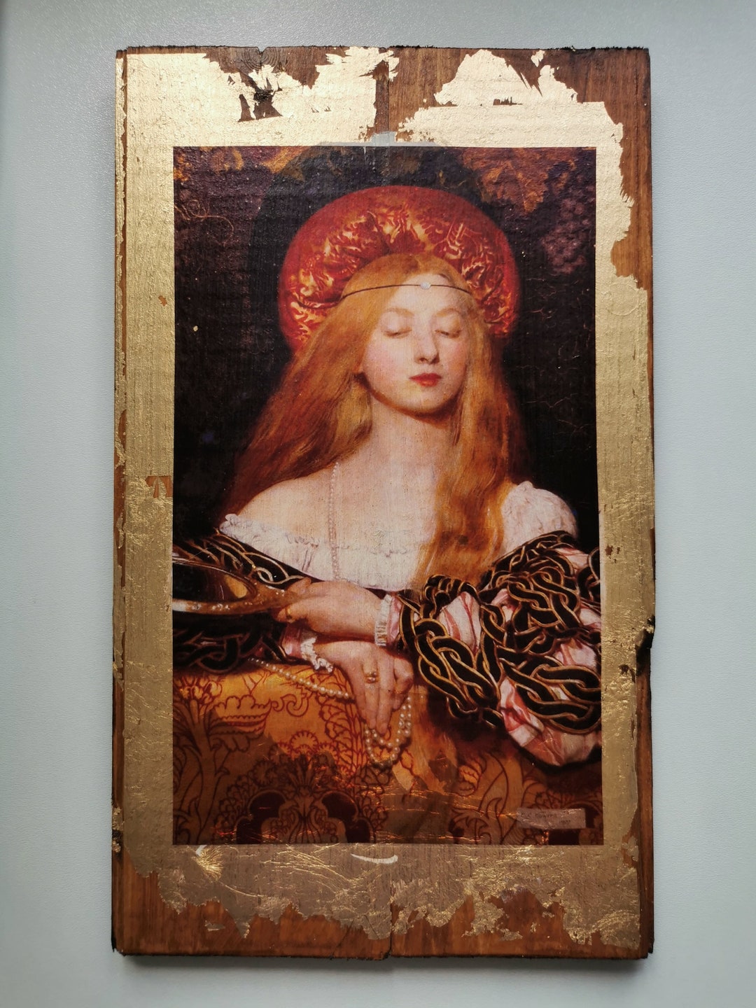 Vanity by Frank Cadogan Cowper - Wooden Wall Art, Prints and Posters of ...