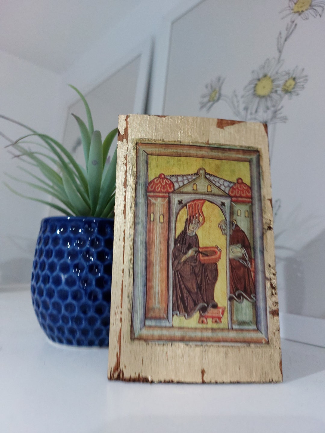 Receiving a Vision From Scivias by Hildegard of Bingen - Wooden Wall ...