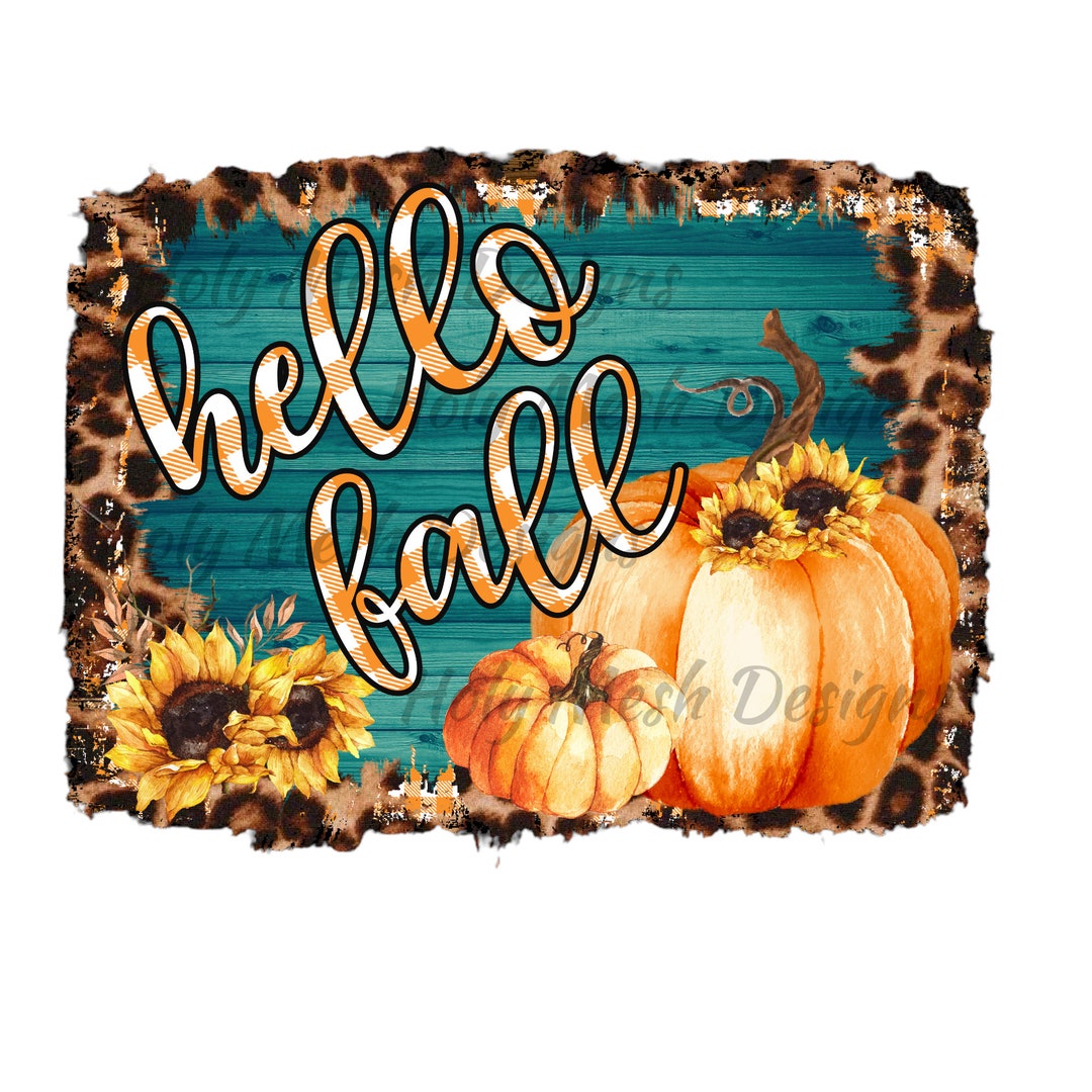 8x10" Happy Fall Rectangular Metal Sign, Fall, Thanksgiving, Wreath ...
