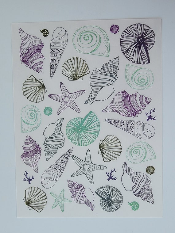 Vintage StyleShabby ChicFrench Country Rub-Ons Paper Stickers, Labels ...