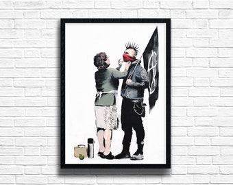 Street Art Banksy | Etsy