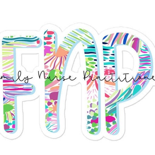 Future Nurse Practitioner Sticker Vinyl Sticker Vinyl - Etsy