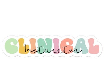Nursing Instructor Stickers - Etsy