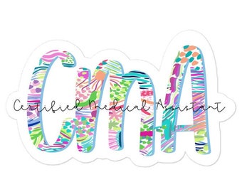 Medical Asst Decal - Etsy