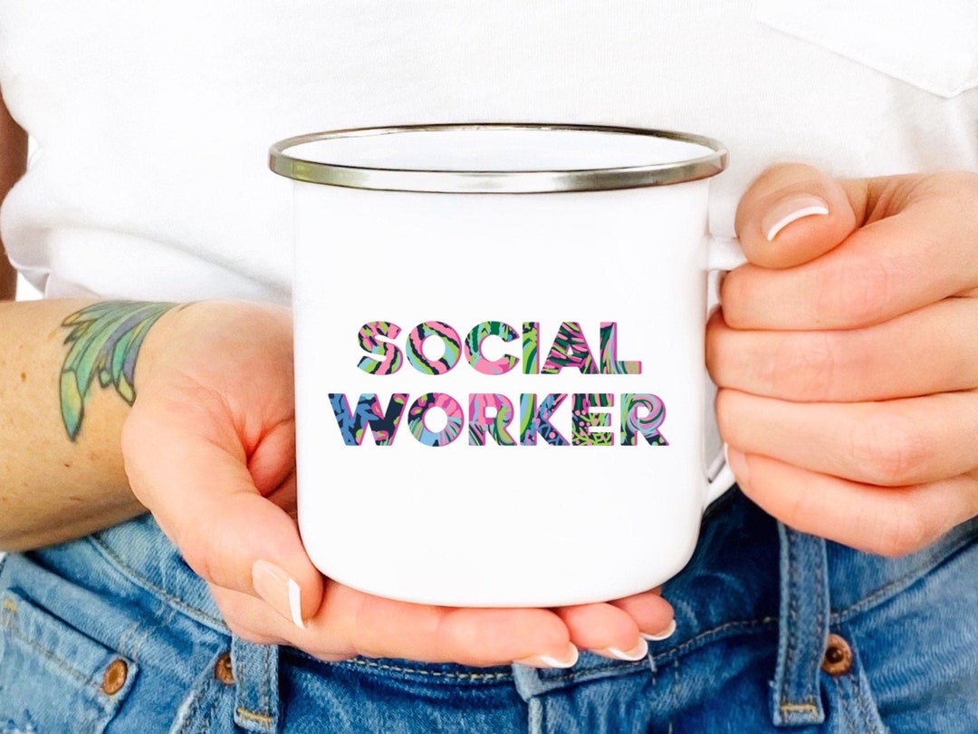 Social Worker Coffee Mug Social Worker Coffee Cup LCSW Gift Social ...
