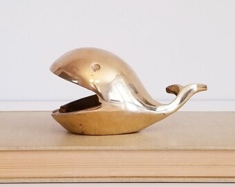 Brass Whale Ashtray - Etsy
