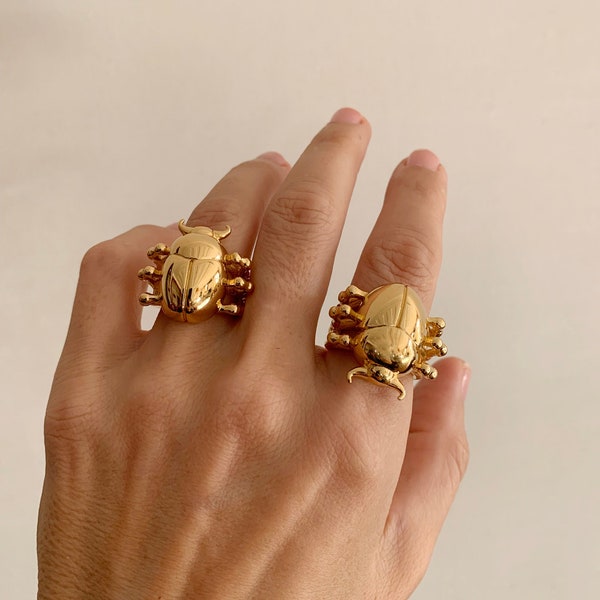Beetle Ring - Etsy