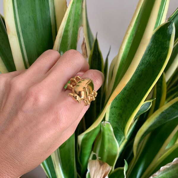 Beetle Ring - Etsy