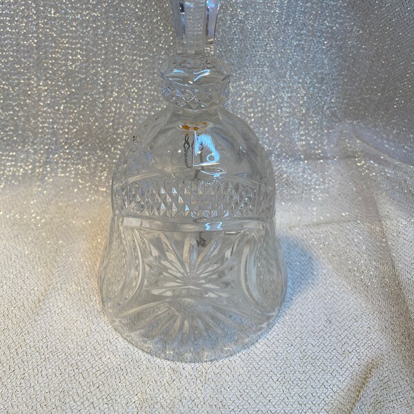 24 Lead Crystal Bell - Etsy