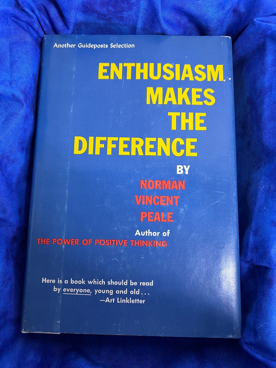 Rare Book! - 1967 - ENTHUSIASM MAKES A DIFFERENCE - by Norman Vincent ...