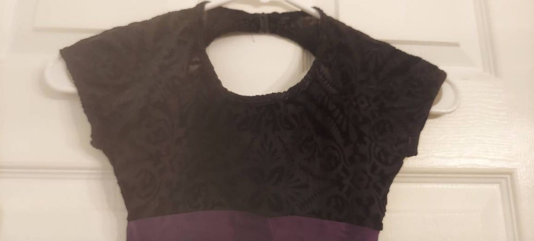 Gorgeous and Rare Balera Brand Black and Deep Purple - Etsy