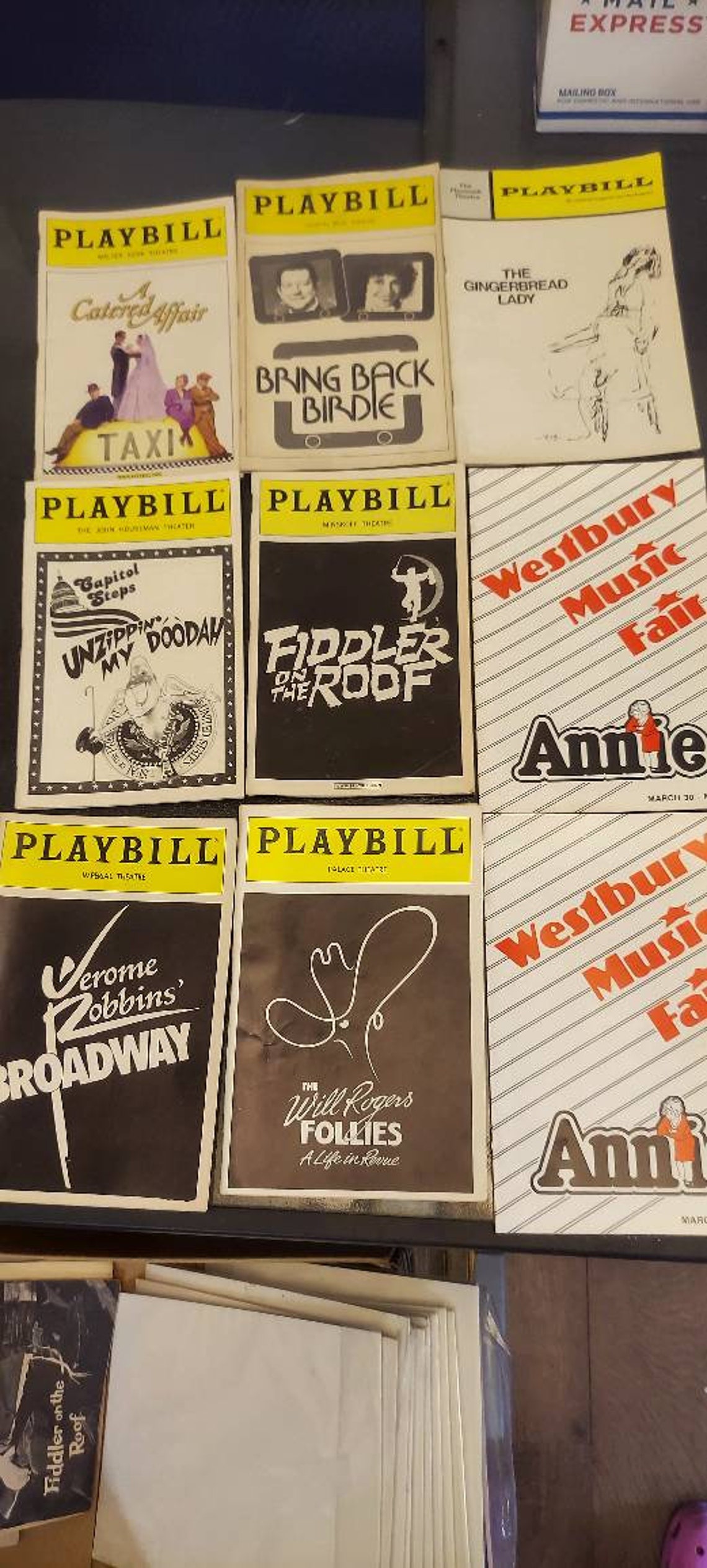 Vintage Playbills Collection - Etsy