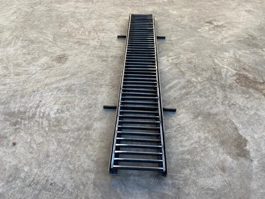 Linear Drain Grate (pack X2) 6in X 39in. Steel. for Pool Garage Outdoor ...