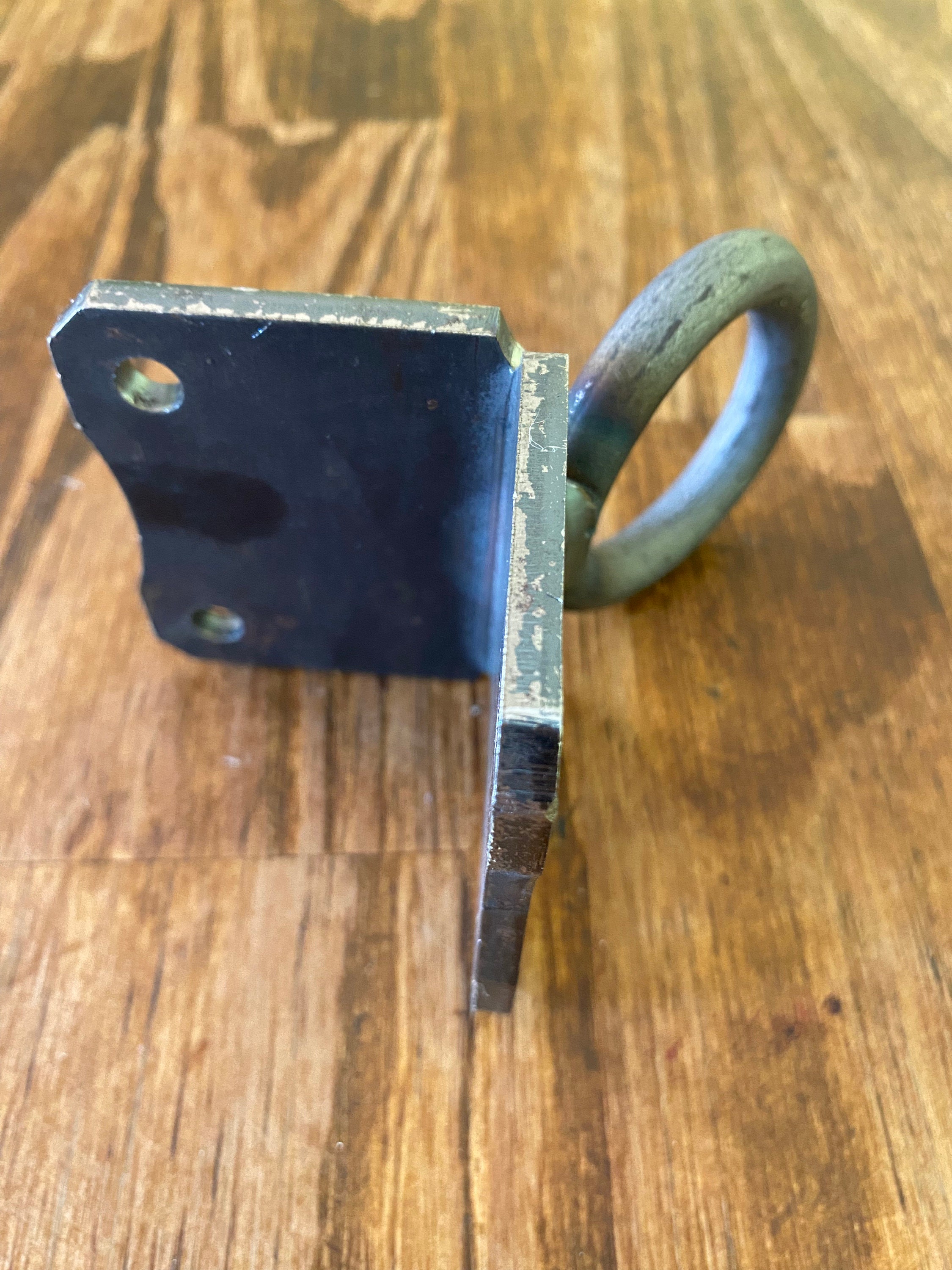 X4 PACK - Iron Holder for Nautical Rope (cornerback). Iron Ring for ...