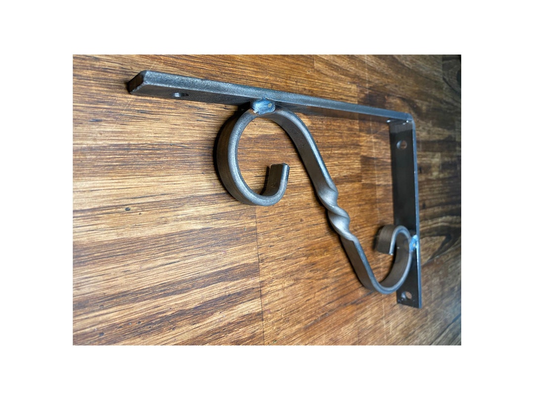 PACK x2 Support de corbeau en fer forgé de style colonial artistique ...