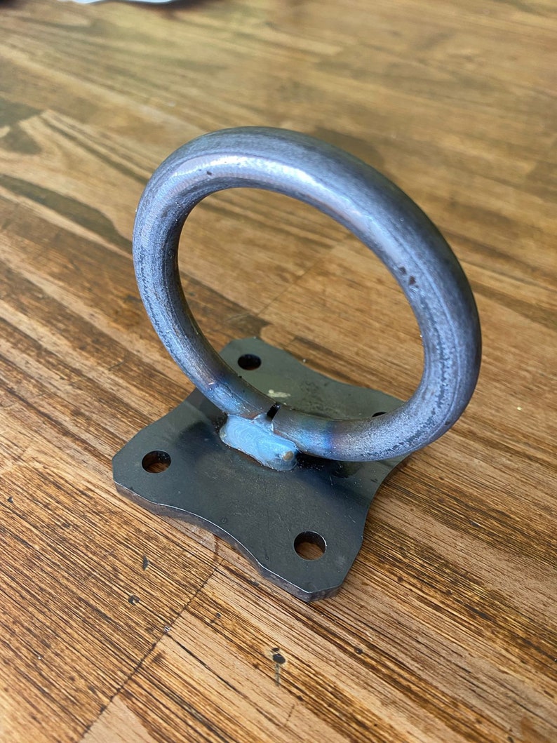 X6 PACK - Iron Holder for 2in. Nautical Rope (front). Iron Ring for ...