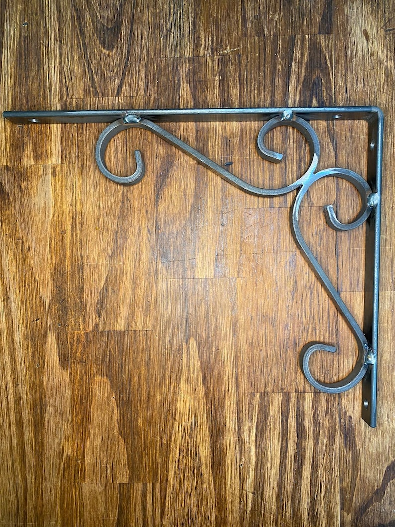 X8 PACK Steel Shelf Bracket Colonial Design 10in X 12in FREE SHIPPING ...