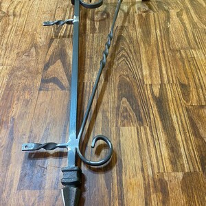 Iron Hanging Sign Bracket. 10in X 24in. Colonial Style. Decorative Sign ...