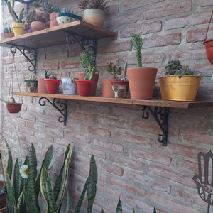 X8 PACK Steel Shelf Bracket Colonial Design 8in X 10in FREE SHIPPING - Etsy