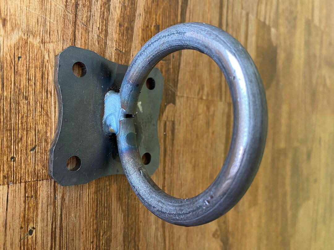 X6 PACK - Iron Holder for 2in. Nautical Rope (front). Iron Ring for ...