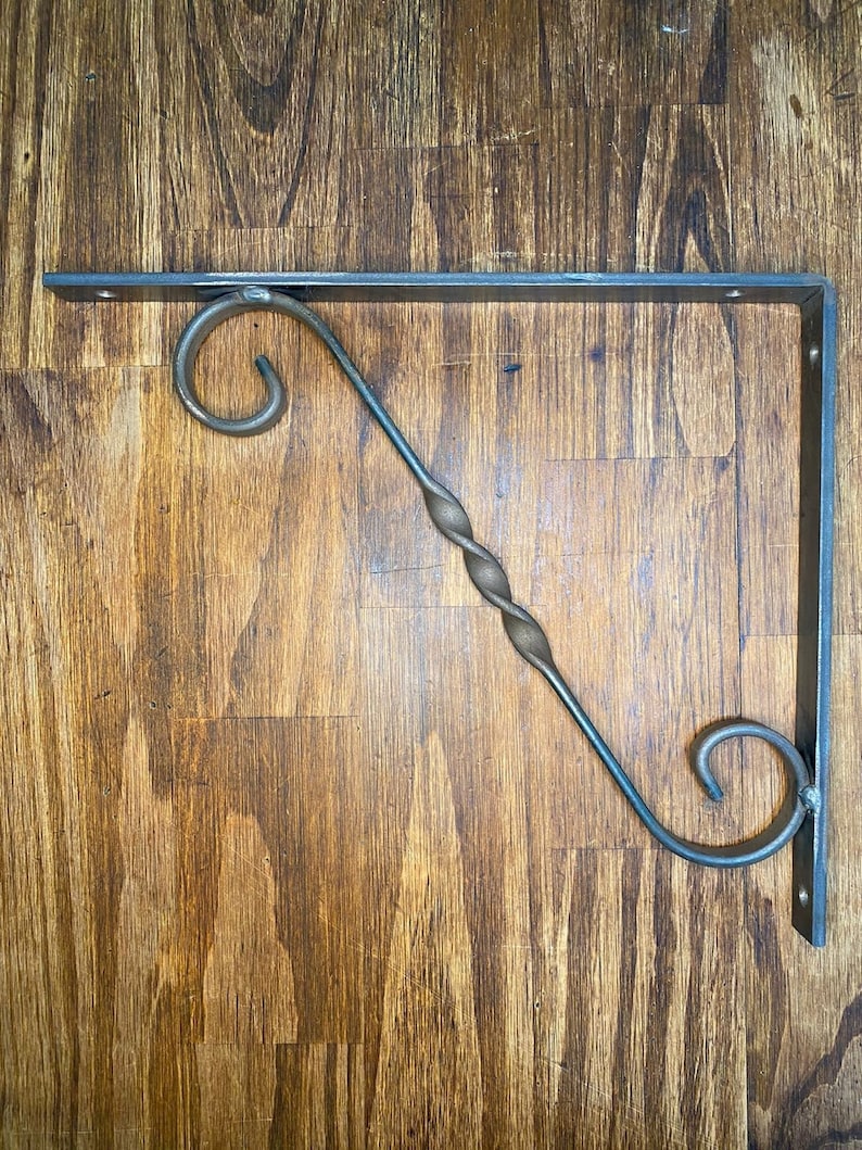 X8 PACK Steel Shelf Bracket Colonial Design 8in X 10in FREE SHIPPING - Etsy