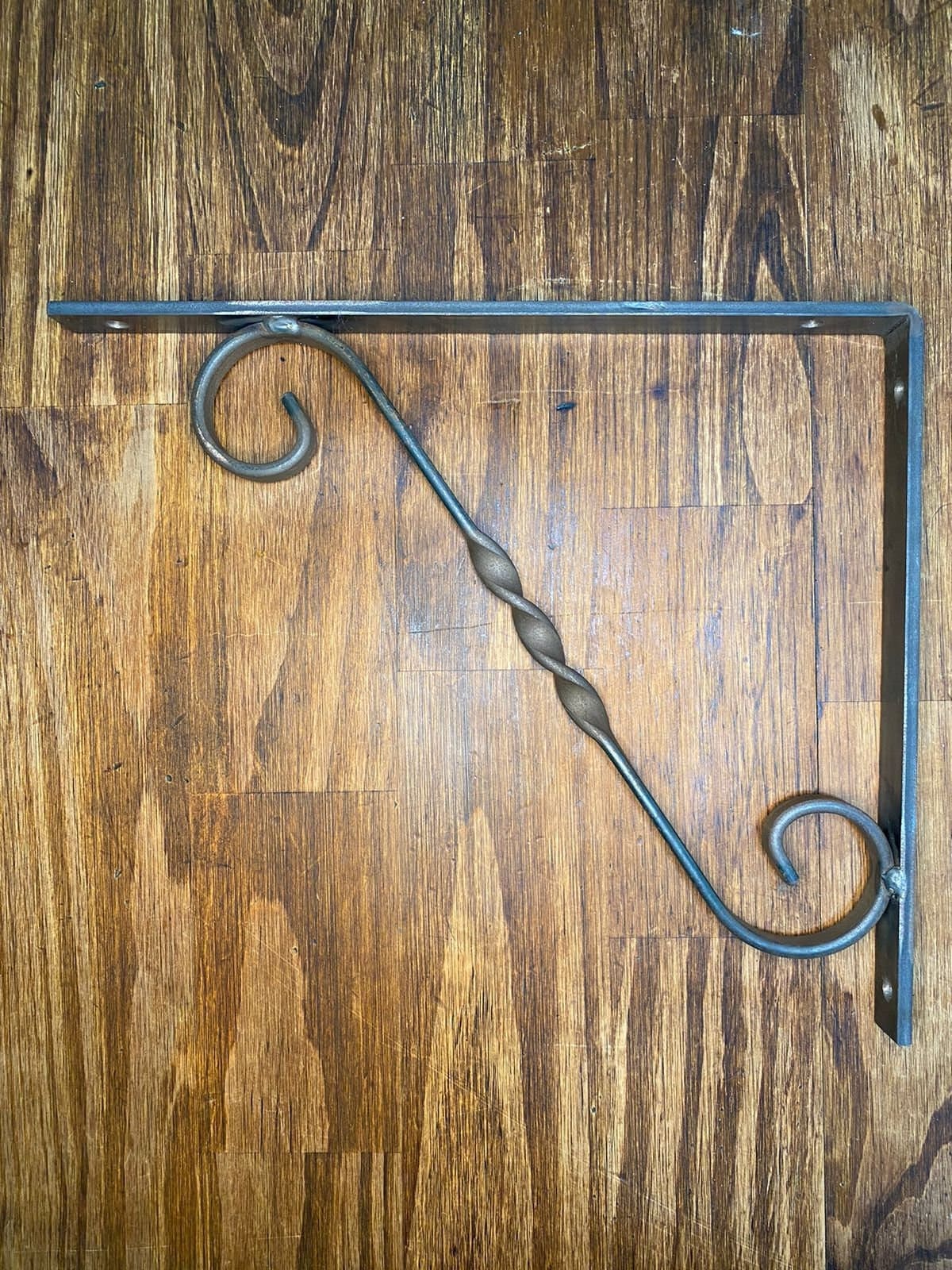 X2 PACK Steel Shelf Bracket Colonial Design 8in X 10in FREE SHIPPING - Etsy
