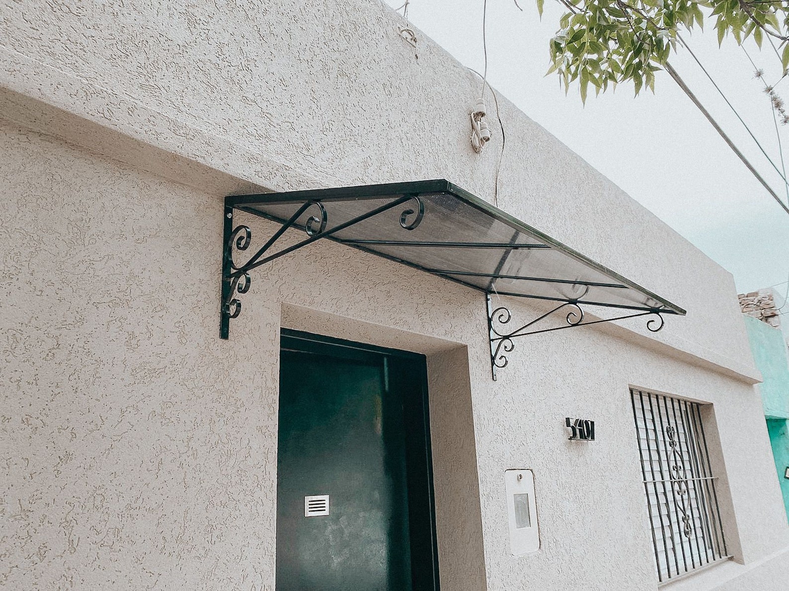 X4 PACK Steel Bracket Awning Cantilever for Window Door Sheed 15in X ...