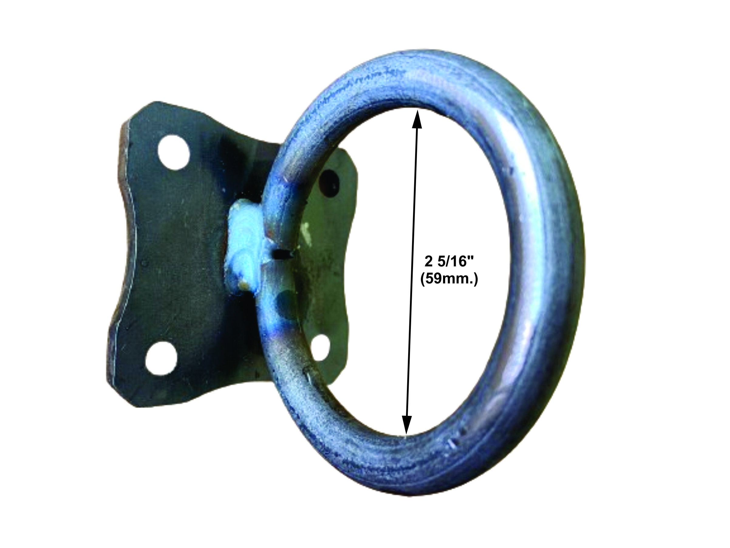 X6 PACK - Iron Holder for 2in. Nautical Rope (front). Iron Ring for ...