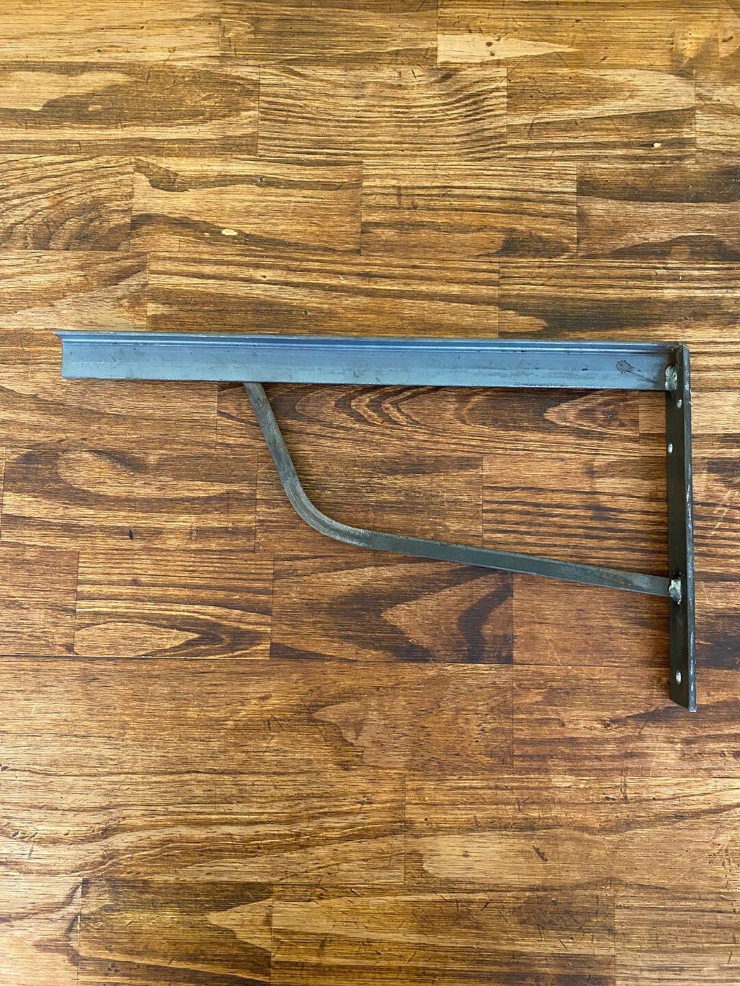 X2 PACK Steel Shelf Bracket Heavy Duty Reinforced 10in X 18in FREE ...