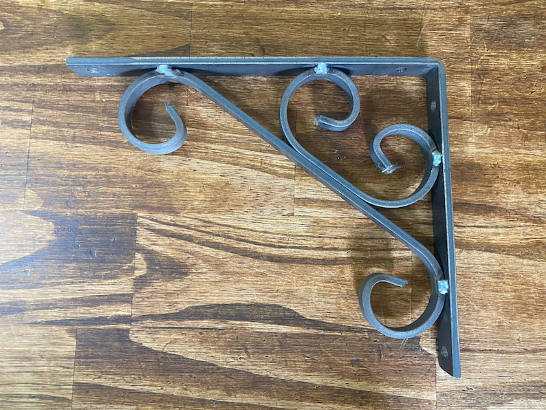 X8 PACK Steel Shelf Bracket Colonial Design 8in X 10in FREE SHIPPING - Etsy