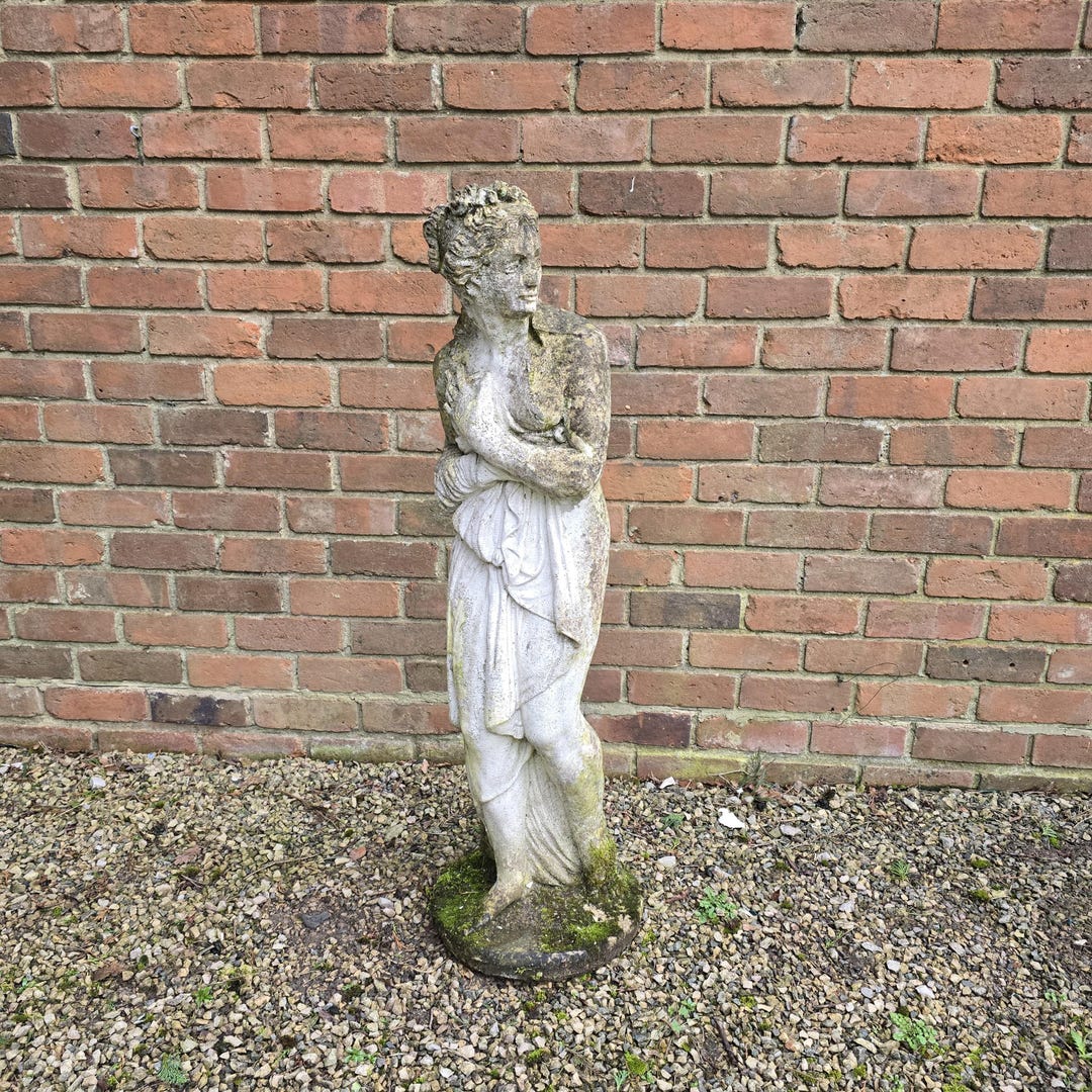 Draped Large Stone Lady - Etsy