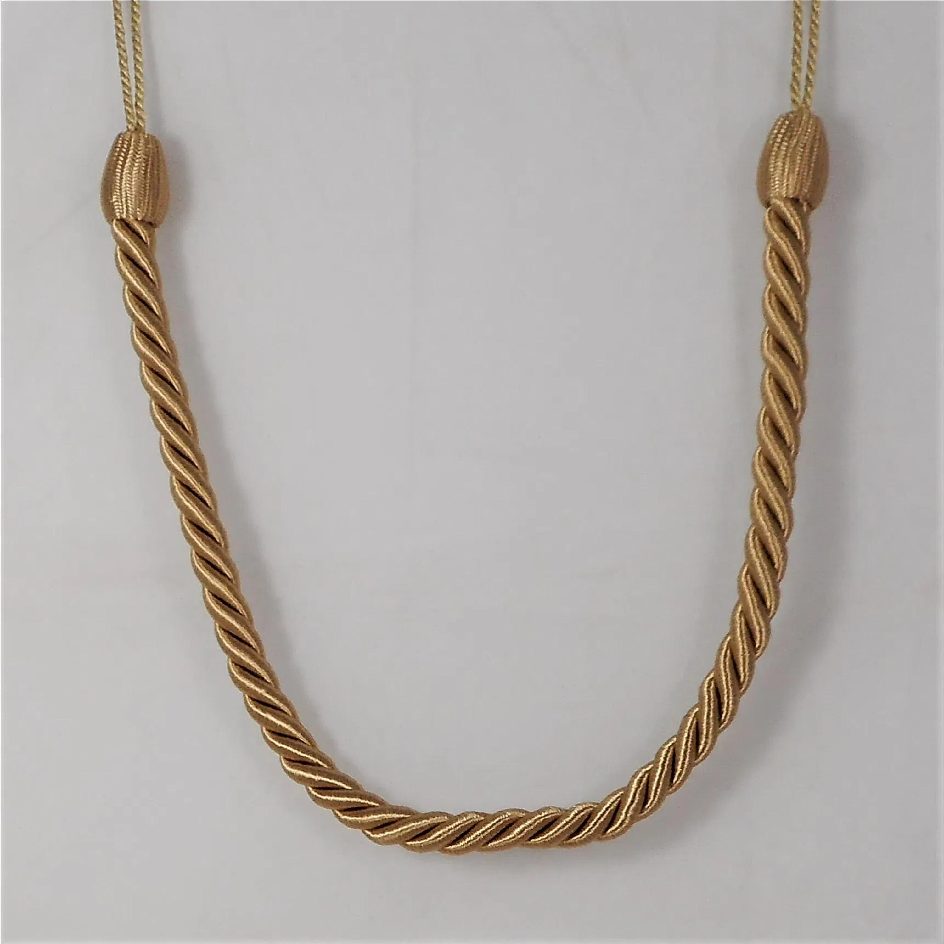 Small Cable Tieback/embrace Twisted Holdback 64cm Elegant - Etsy UK