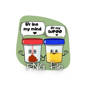Laboratory Sticker Printable Urine and Poo - Etsy