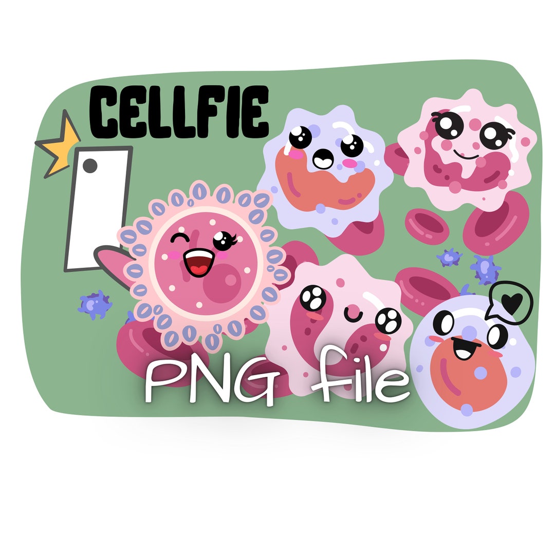 Laboratory Sticker Printable CELLFIE - Etsy