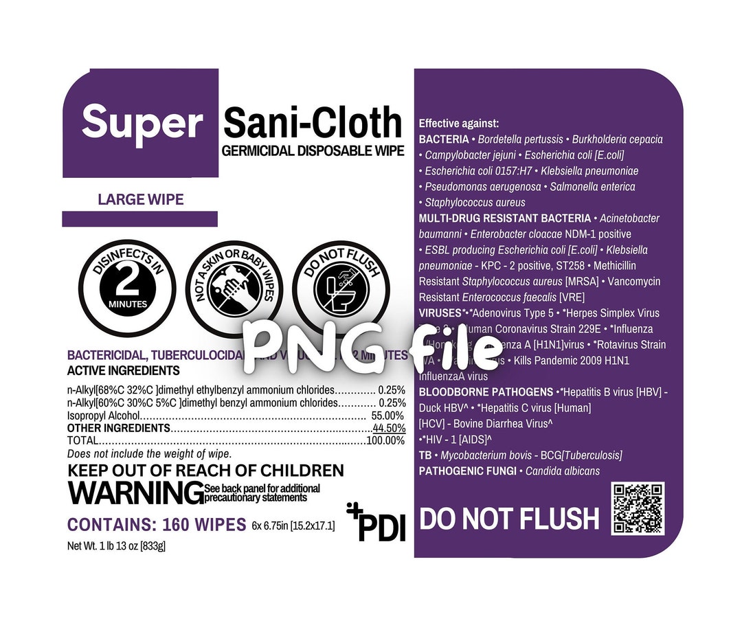 Sani Cloth PNG File for Tumbler, Drink Ware Design - Etsy
