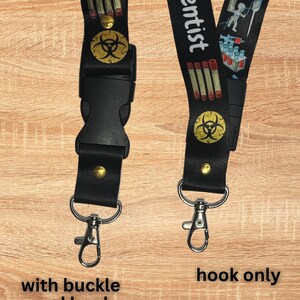 Lanyard for Medical Laboratory Scientist Badge Holder Lanyard With 2 ...