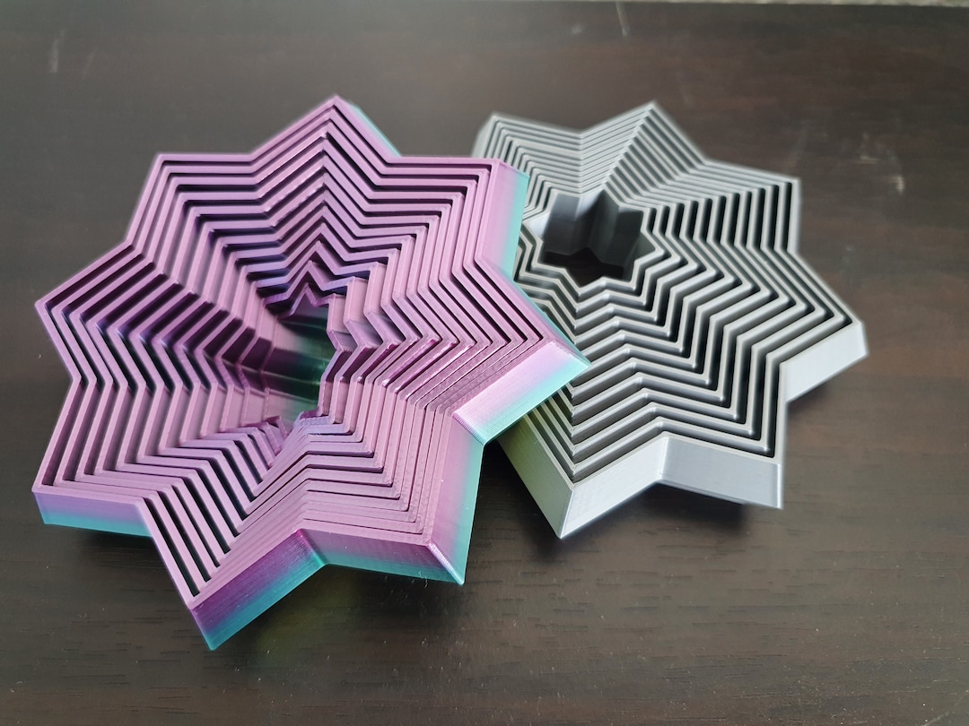 Fidget Star Sensory Toy / 8 Point Star Desk Toy - Fidget Toy / Stress ...