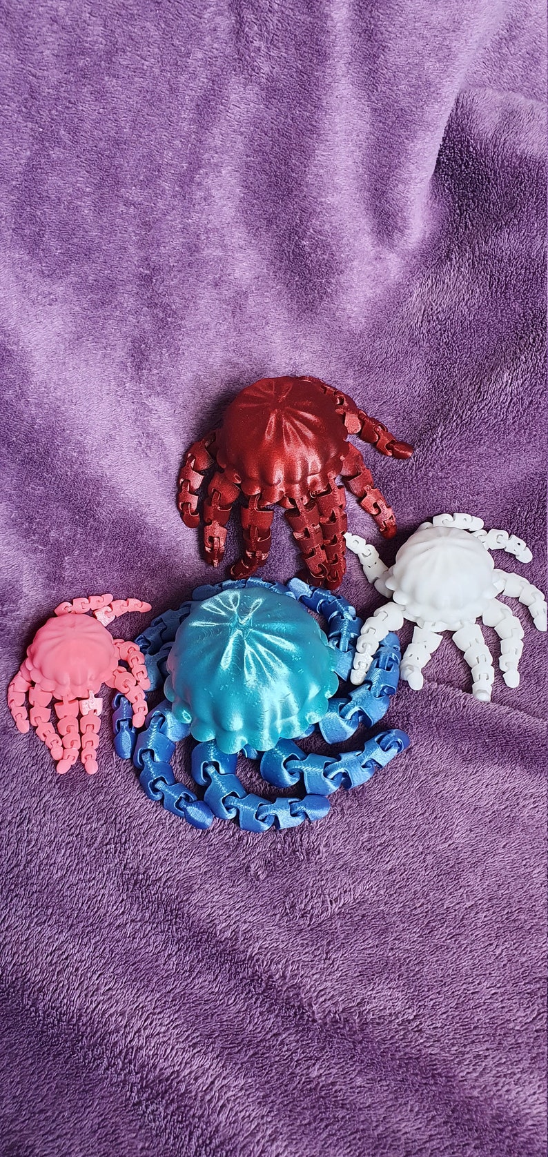 Jellyfish Fidget Toy Articulated Jellyfish Sensory Toy - Etsy