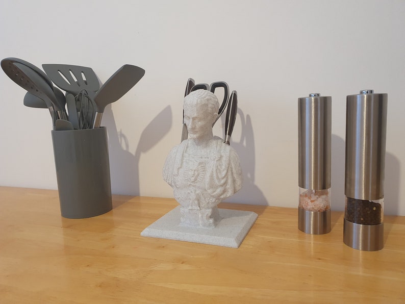 Julius Caesar Kitchen Knife Holder - Etsy